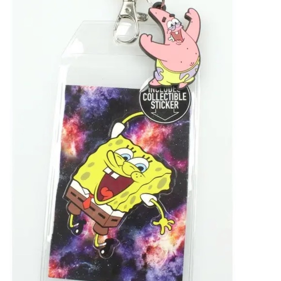 Nickelodeon | Accessories | Nickelodeon Spongebob Patrick Lanyard ...